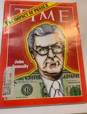 VINTAGE TIME MAGAZINE October 18, 1971 ‘The Impact of Phase II’ John ...