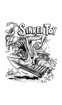 SINKER TOY - ED "BIG DADDY" ROTH MONSTER RAT CARD | eBay