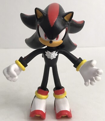 SONIC THE HEDGEHOG BENDABLE SHADOW FIGURE 4" BENDY JAKKS PACIFIC ...