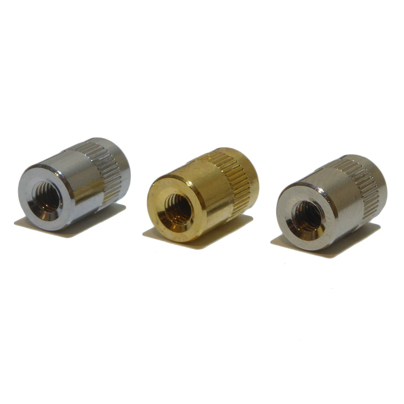 Guitar toggle switch tip Metal 3.5mm metric thread Chrome, Nickle or ...