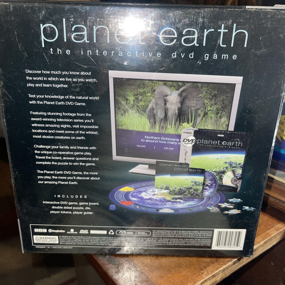 BBC Planet Earth DVD Game The Interactive BRAND NEW SEALED Discover The ...