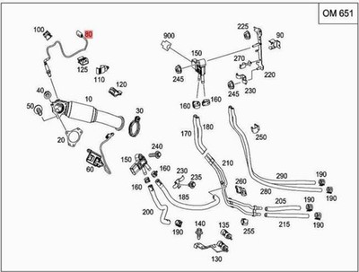 Genuine MERCEDES C117 S204 S212 W176 W204 W212 W246 Lambda Sensor ...