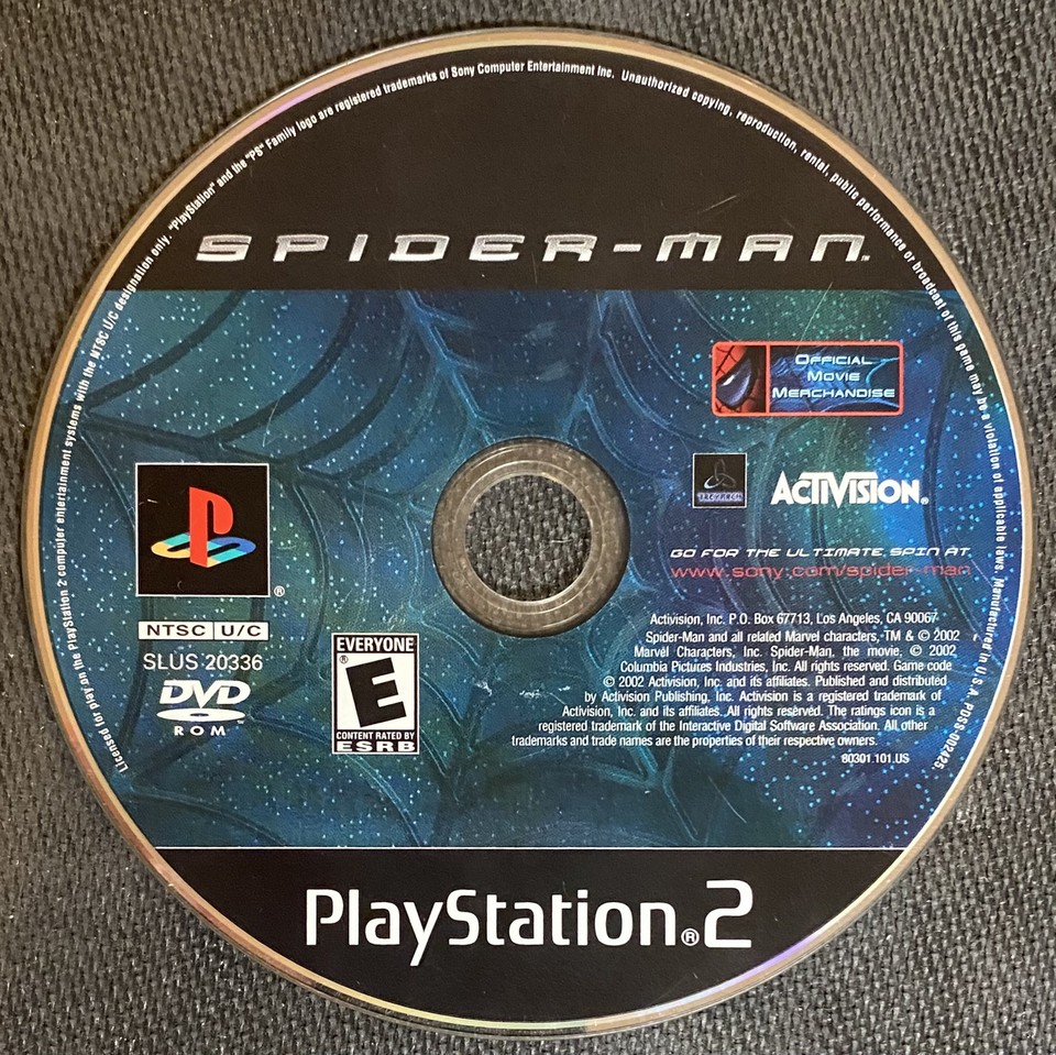 Spiderman PS2 Disc Only TESTED Authentic Play Station 2 | eBay