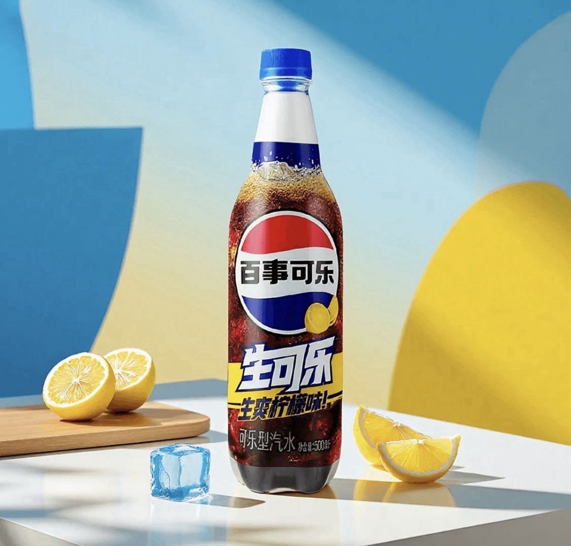 6 PACK! NEW! Pepsi Lemon Cola, From China, 16 oz Bottles, FREE SHIPPING ...