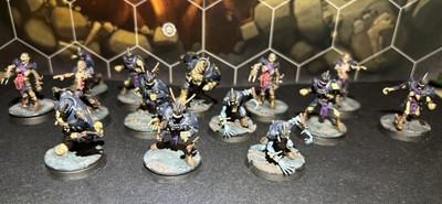 Pro-painted, Bloodbowl, 14 Players, Shambling Undead Team Champions Of ...