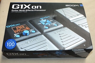 Zoom G1X-ON Multi Effect Guitar and Bass Effects Pedals in Box | eBay