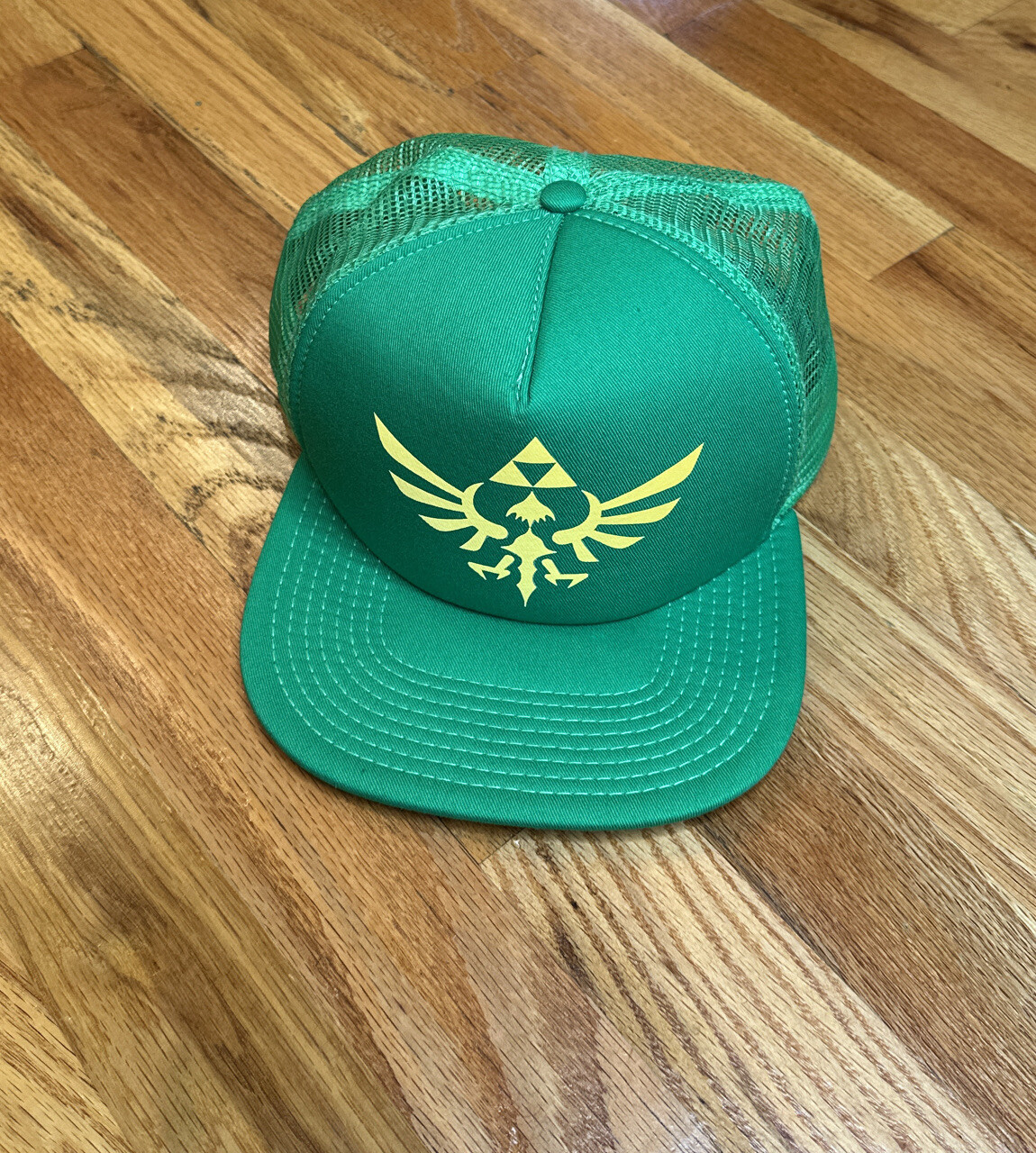 Nintendo The Legend of Zelda Green Mesh SnapBack Hat … - Gem