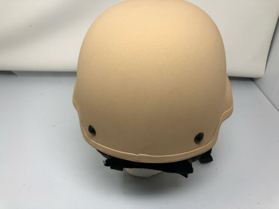 New MSA Tan TC2002 Helmet ACH MICH "GunFighter" Medium | eBay