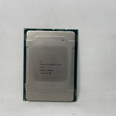 Intel Xeon Gold 5118 2.3Ghz 12Core 16.5MB LGA3647 CPU P/N: SR3GF Tested ...