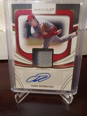 2022 Immaculate Baseball Chris Rodriguez Auto Relic 28/99 | eBay
