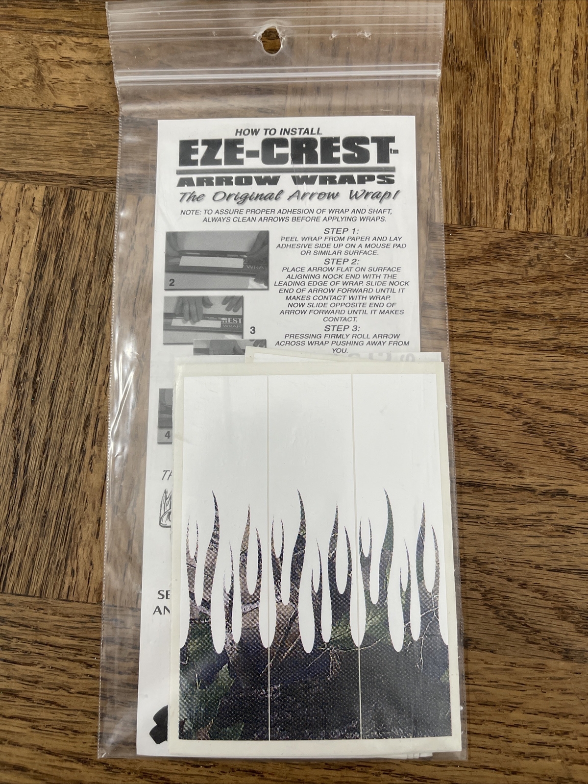 EZE-Crest Arrow Wraps Camo Flame | eBay