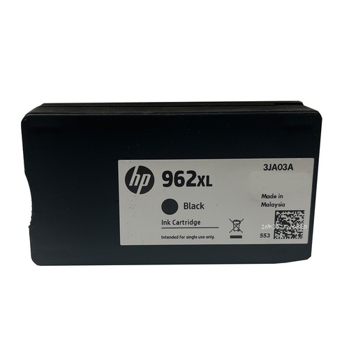 HP 962XL Black Genuine Ink Cartridge 3JA03AN | eBay