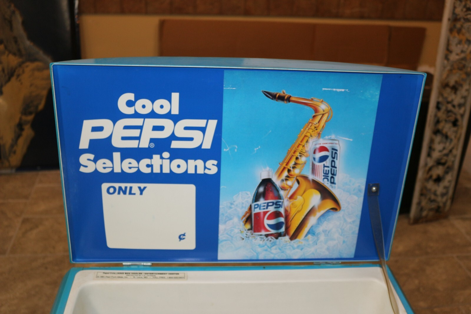 Rare Large Vintage 1991 Pepsi Cola Juke Box Cooler Store Display Soda ...