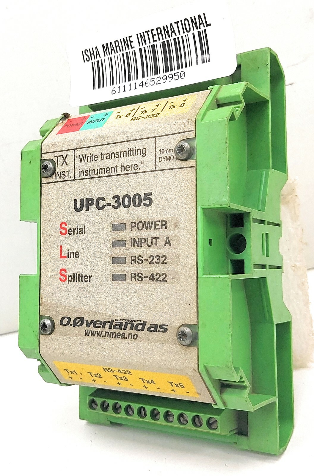 Overland AS UPC-3005 Serial Line Splitter for sale online | eBay