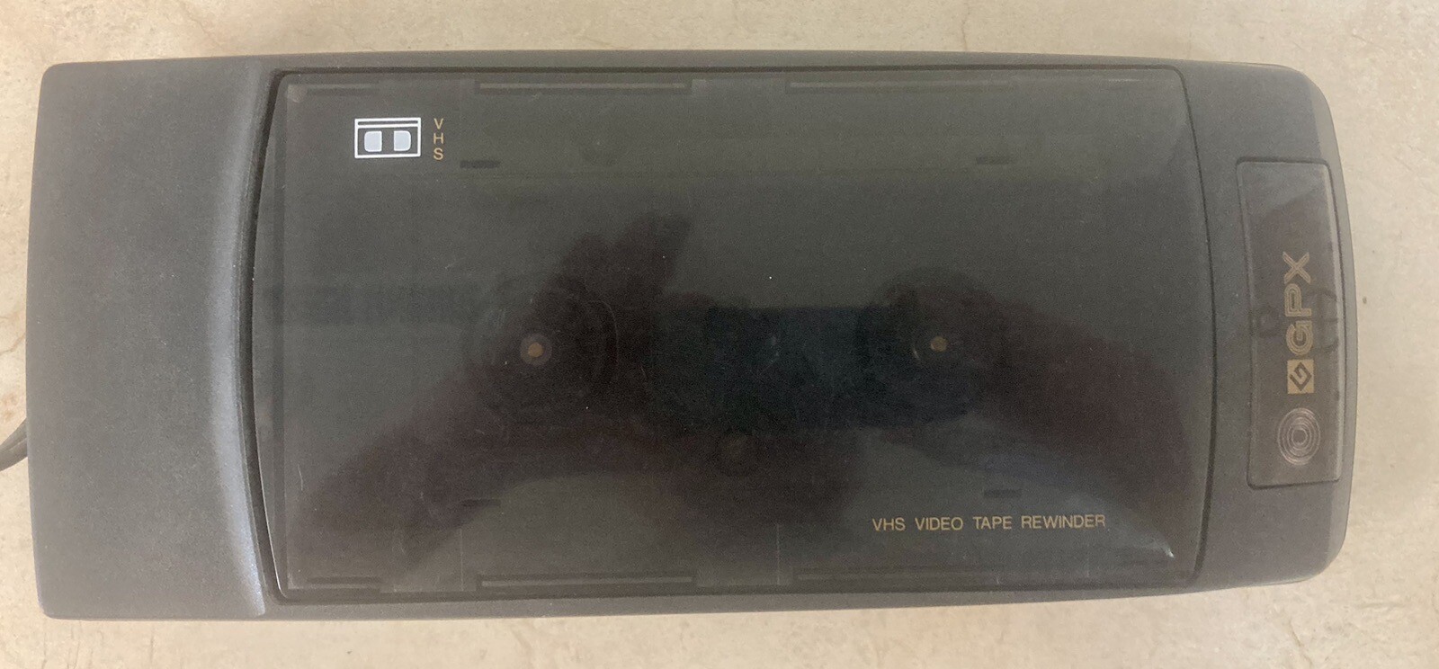 GPX VHS Video Tape Rewinder TVR-91 Soft Eject System Home Media VCR ...