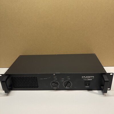 Kam KBA X500 Power Amplifier - Fully Working! | eBay UK