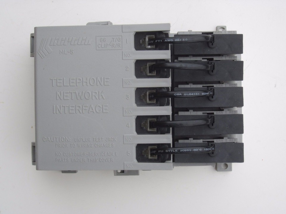 Keptel ML-5 Multi-Line Telephone Network Interface Device (NID ...