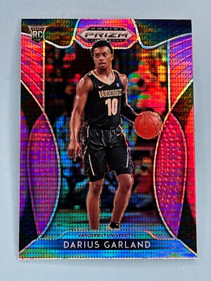 Darius Garland 2019-20 Panini Prizm Draft Picks Orange Prizm Rookie RC ...