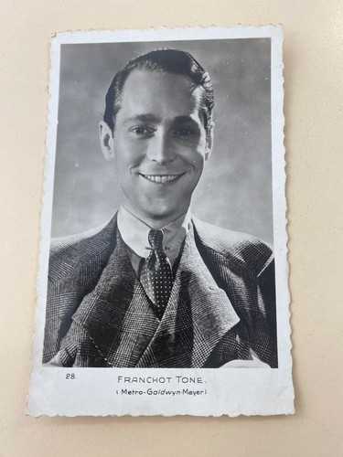 Ancienne Carte Postale FRANCHOT TONE | eBay