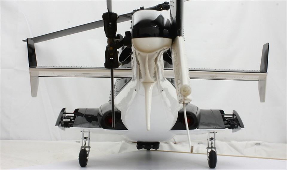 Black 800 Airwolf ARF RC Helicopter Fuselage 800 Size Airwolf V2 KIT ...