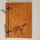 Handmade Wood Scrapbook WWII POW Released Obits NC Newspaper Clippings ...