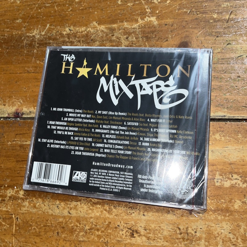The Hamilton Mixtape by Various Artists (CD, 2016) 75678666926| eBay