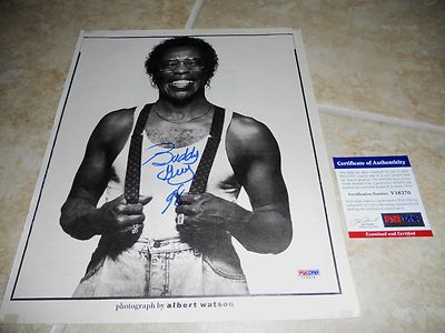 Buddy Guy Blues Great Signed Autograph 9x12 Rolling Stone Photo #2 PSA ...