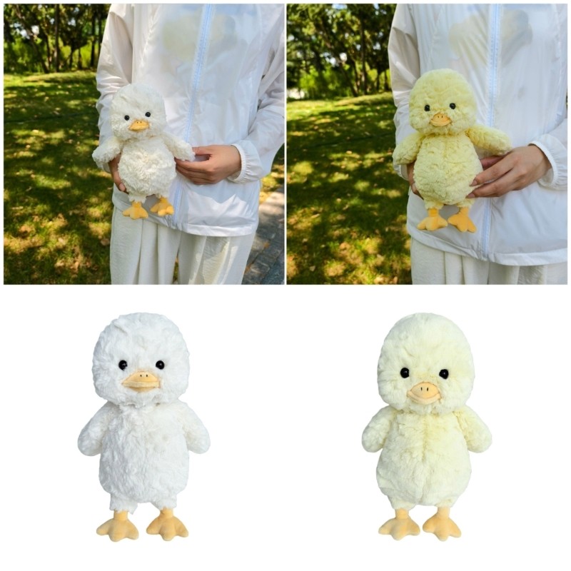 Stuffed Toy Christmas Gift Cute Duck Handcrafts for Kid Girls Throw ...