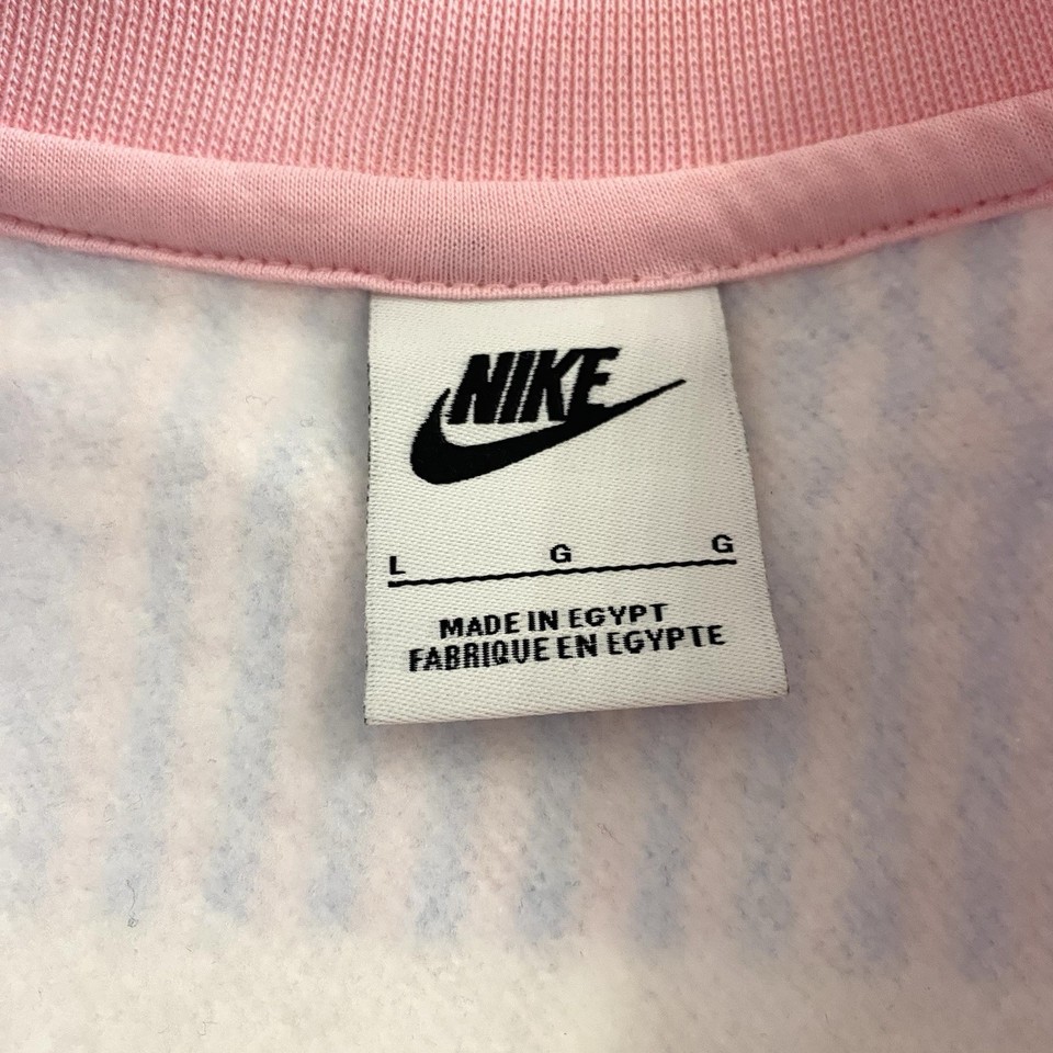 Nike Sportswear Club Fleece Trippy Safari Sweatshirt Men Large Coconut ...