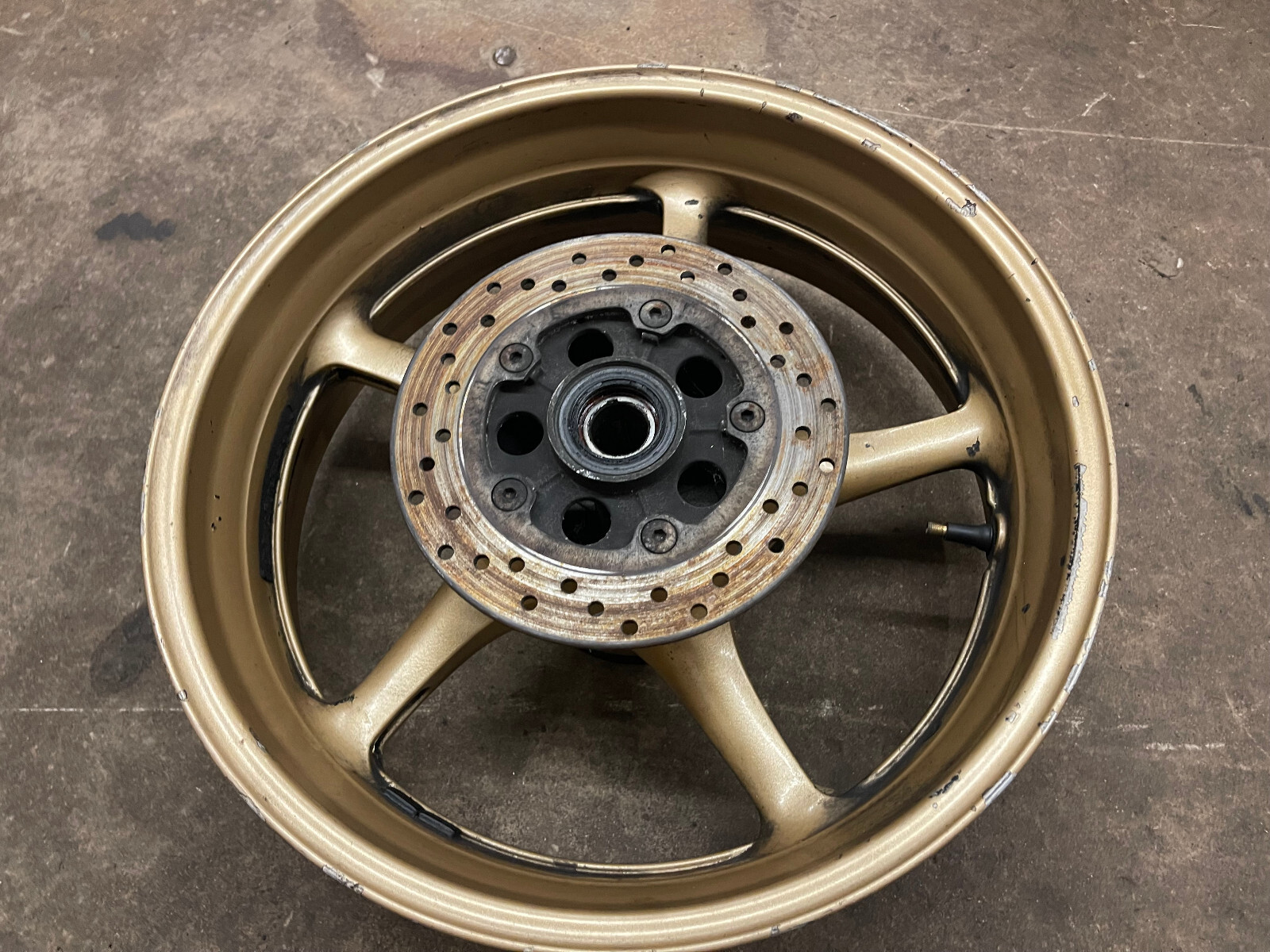 05-09 YAMAHA FZ6 FAZER Rear WHEEL RIM 06 07 08 R6 STRAIGHT | eBay