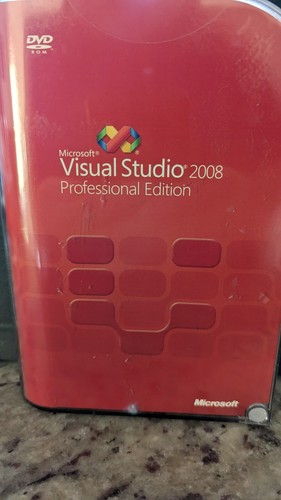 Visual Studio 2008 Professional Edition Unopened New | eBay