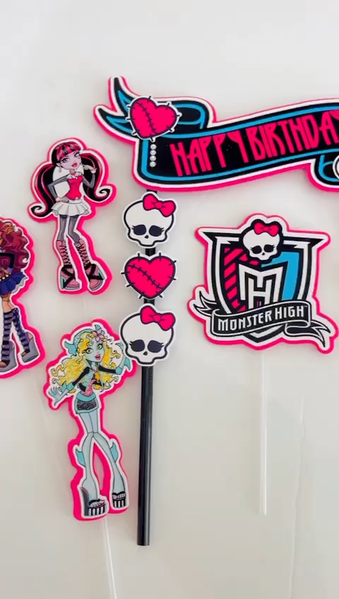 Personalized Monster High Cake Topper | eBay