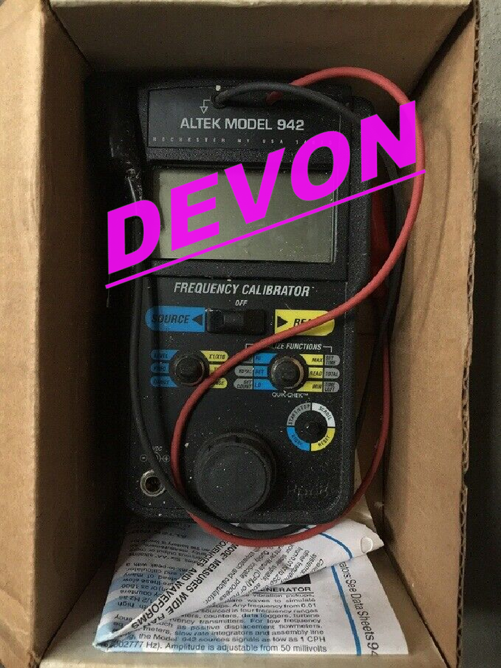 ONE ALTEK942 ALTEK calibrator ALTEK942 | eBay