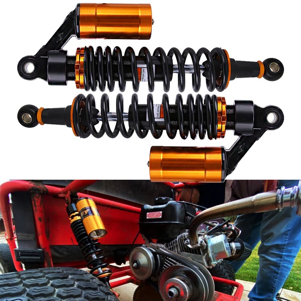 13.5'' 340mm Motorcycle Rear Air Shock Absorber Suspension For ATV Dirt ...