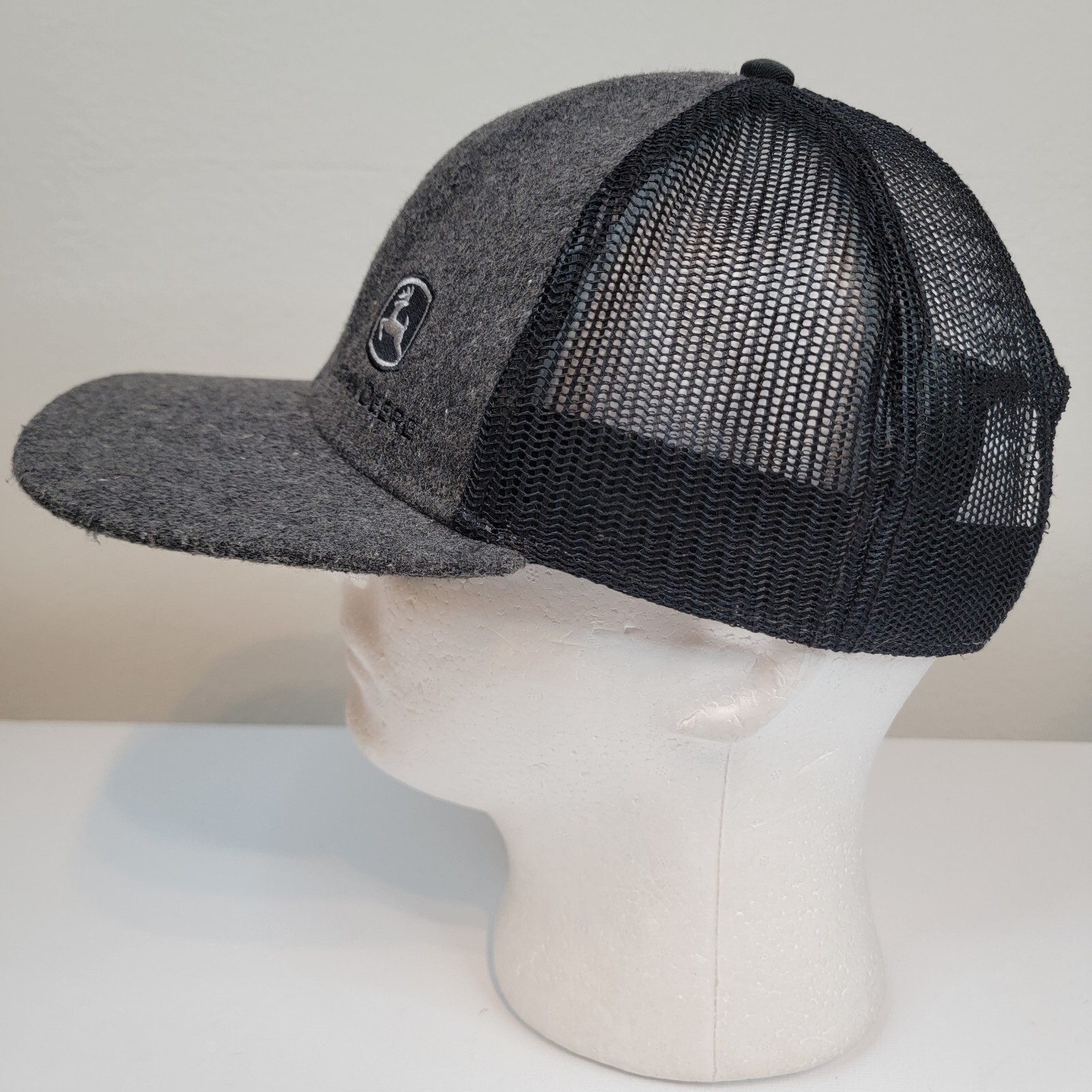 John Deere Wool Mesh Back Adjustable Trucker Hat Cap … - Gem