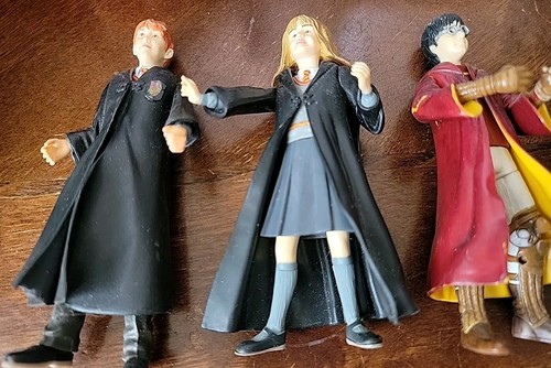 Harry Potter Lot Of 3 Action Figure 5” Tall Ron Weasley Harry Potter ...