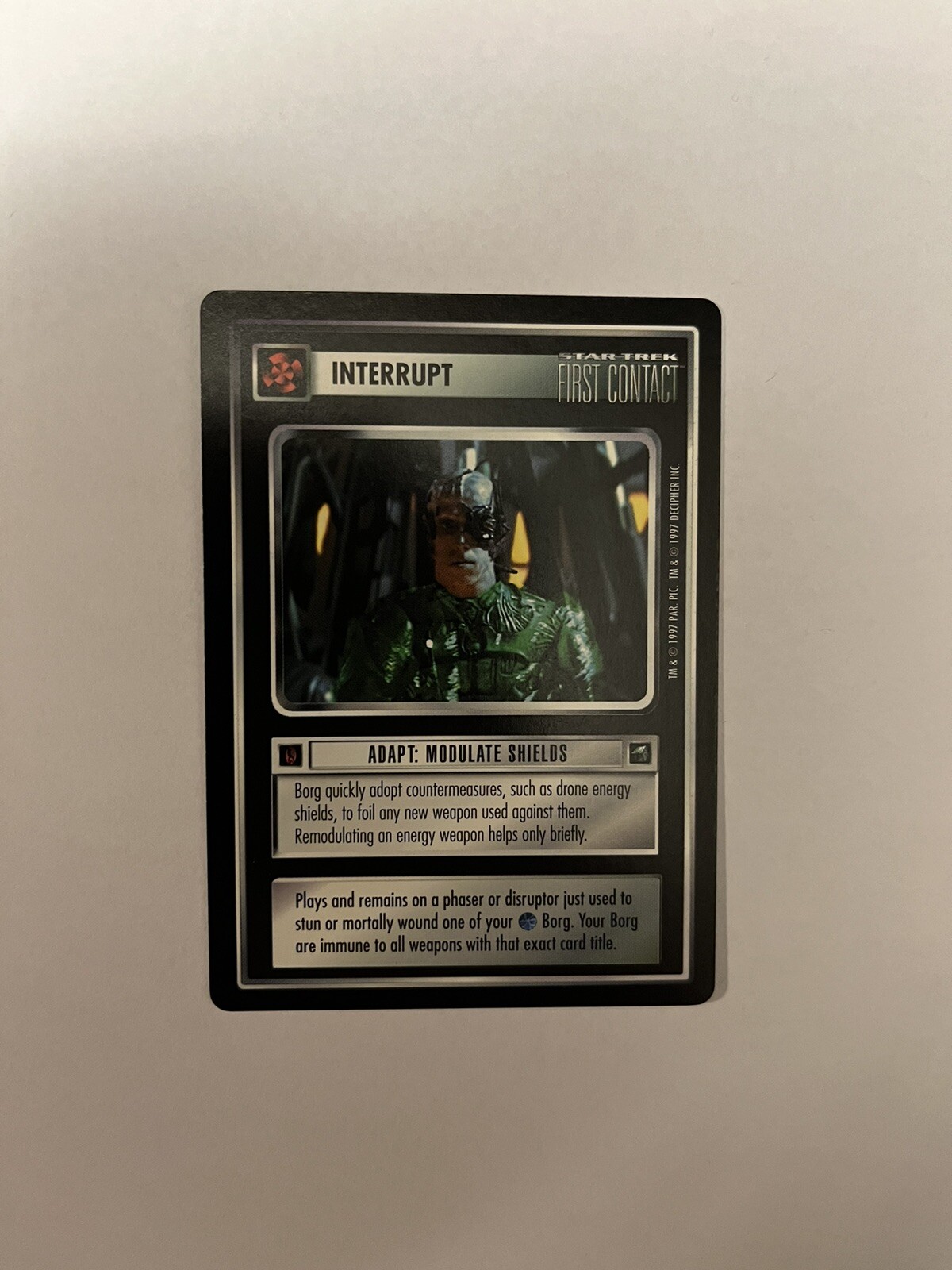 Star Trek CCG Adapt: Modulate Shields Near-Mint/NM Uncommon – First ...