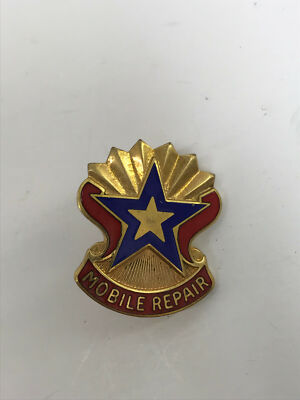 US Military Lapel Pin ~ 71st Maintenance Battalion Unit Crest | eBay