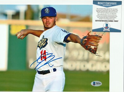 Gavin Lux Signed 8x10 Photo Auto Los Angeles Dodgers Autograph BECKETT ...