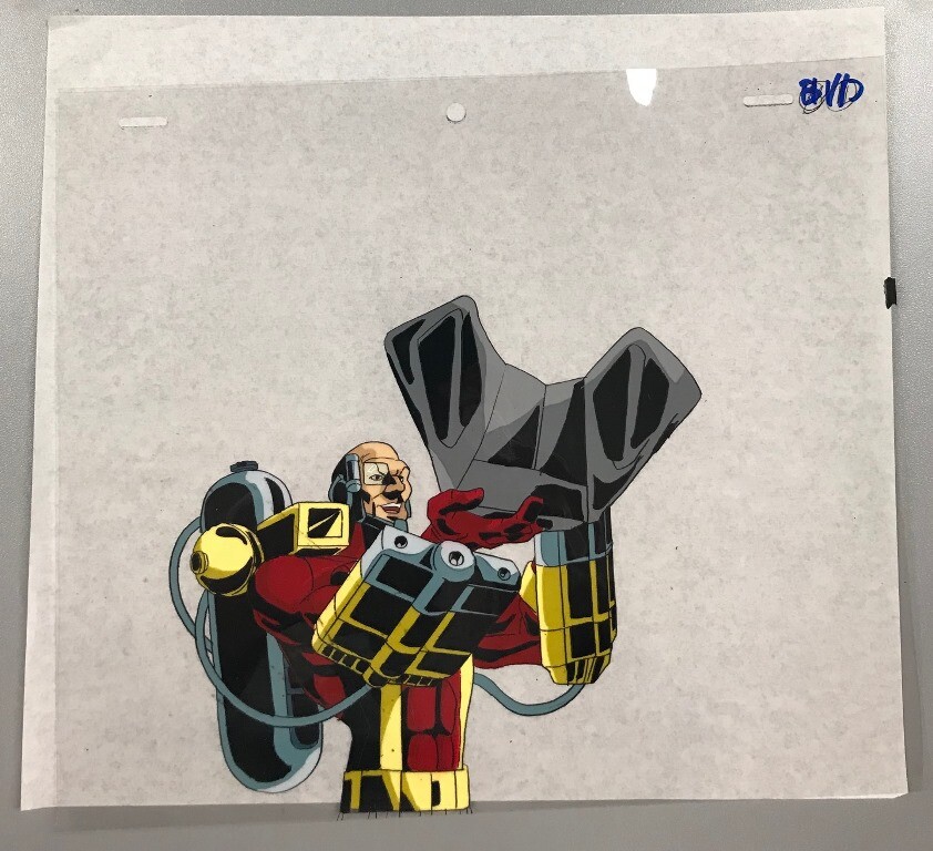 GI Joe Extreme Inferno Original Hand Painted Production Animation Cels ...