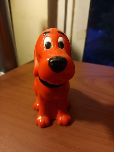 Clifford The Big Red Dog Plastic Bobble Head 4" Figure Toy Scholastic ...