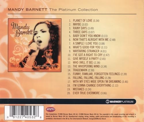Mandy Barnett - Mandy Barnett - The Platinum Collecti... - Mandy ...