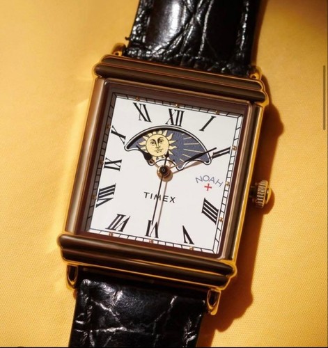 Montre Noah x Timex Sun and Moon noire | eBay