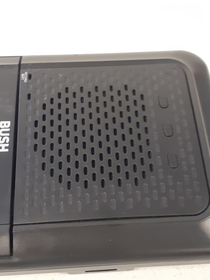 Bush Cassette Recorder / Player KCS-317 Black Partly Tested Collectable ...