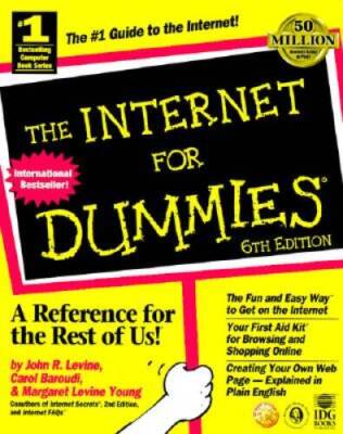 The Internet For Dummies (6th ed) - Paperback By Levine, John R. - GOOD ...
