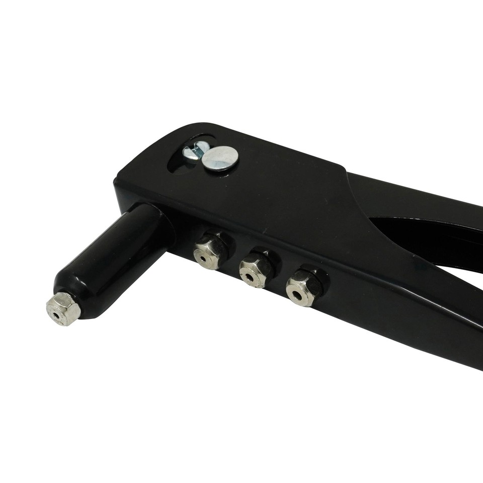 Heavy Duty Hand Pop Rivet Gun 250mm with 4 Nozzles (3/32" - 3/16") | eBay