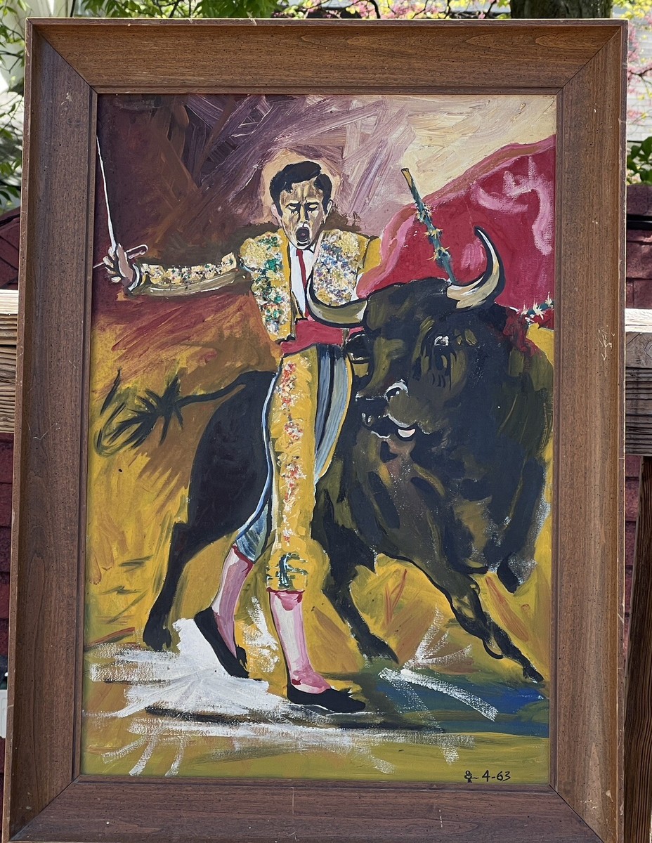 Spanish Matador Painting
