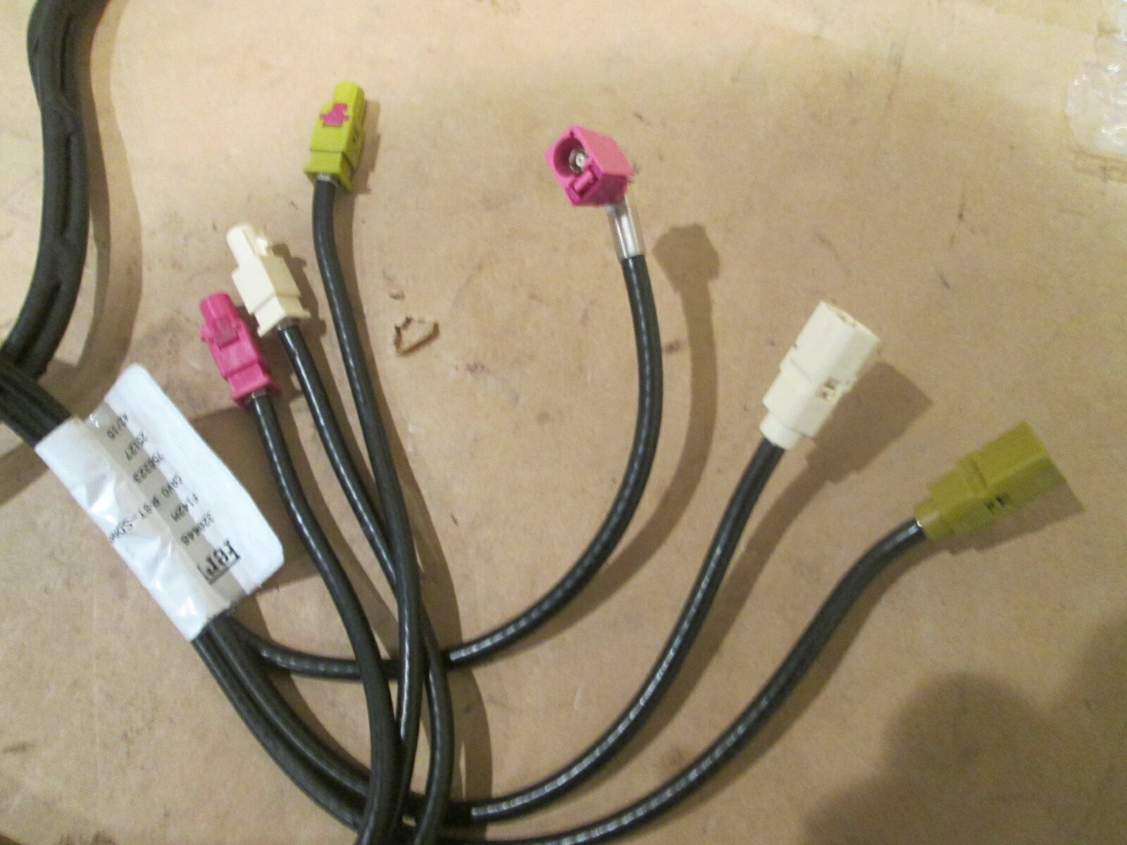 Ferrari 488 GTB/Spider -VP4 Dashboard Cable -Radio FM1-FM2-DAB-BT P/N ...