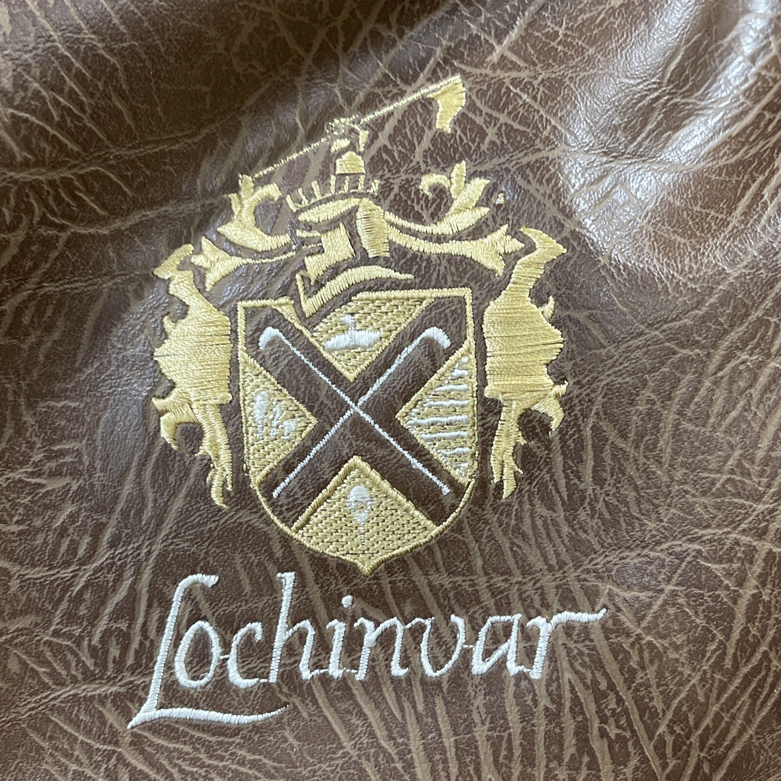 Burton Miniature Lochinvar Golf Bag Den Caddy 20" Tall Office Trash Can ...