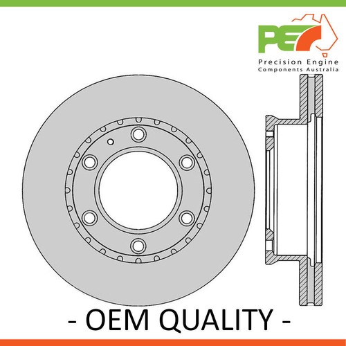 1x Brand New *PROTEX* Rotor - Front For FORD RANGER PJ, PK 4D C/C 4WD ...